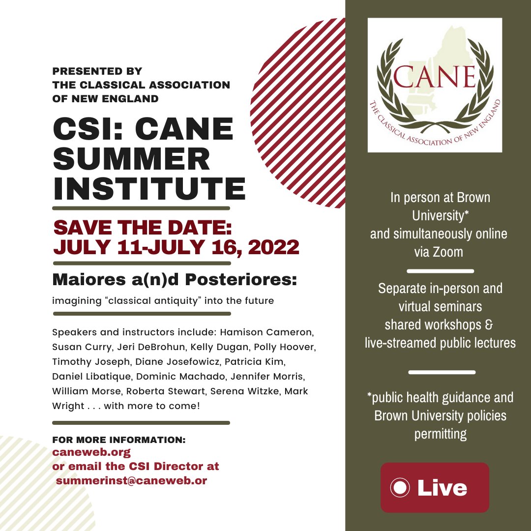 Join us for CSI - CANE